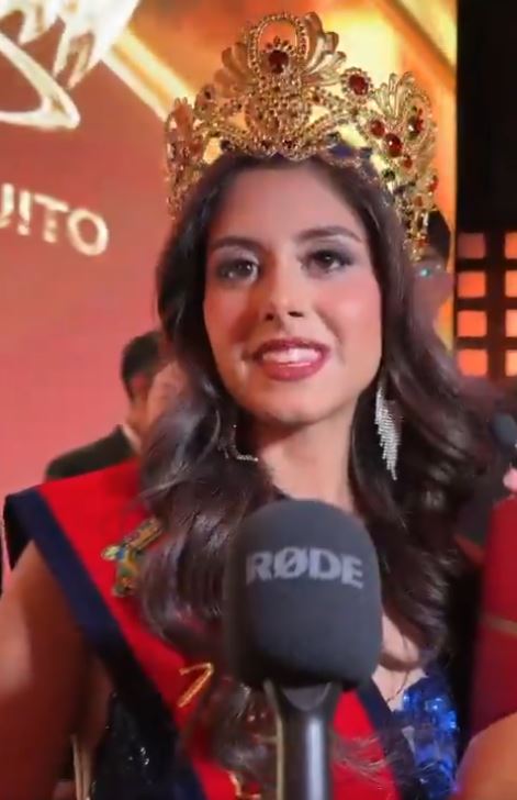 Doménica Jarrín, nueva Reina de San Francisco de Quito 2024-2025 ...
