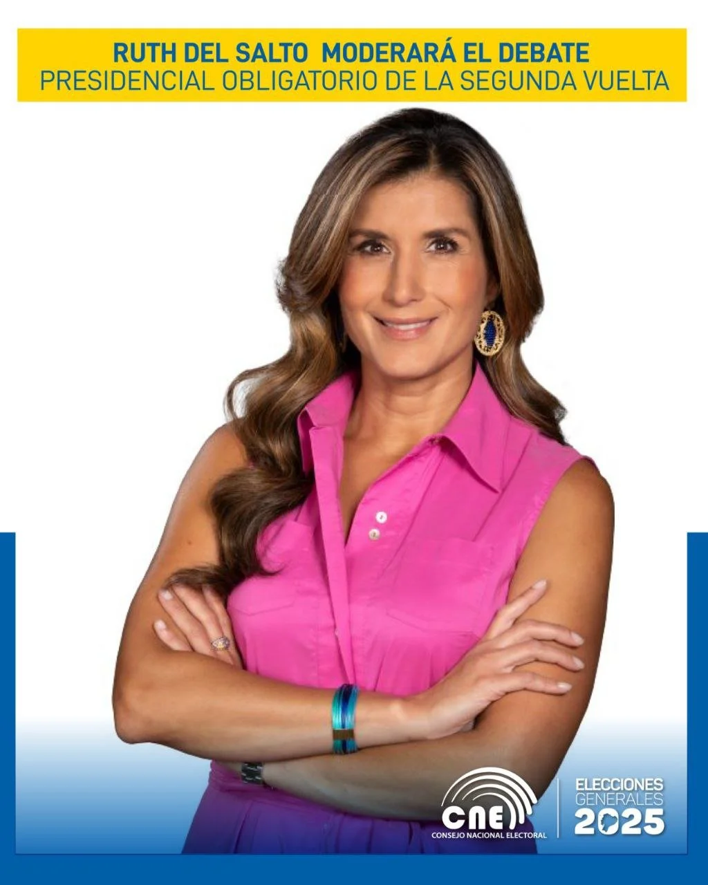 Ruth del Salto moderará el debate presidencial de la segunda vuelta ...